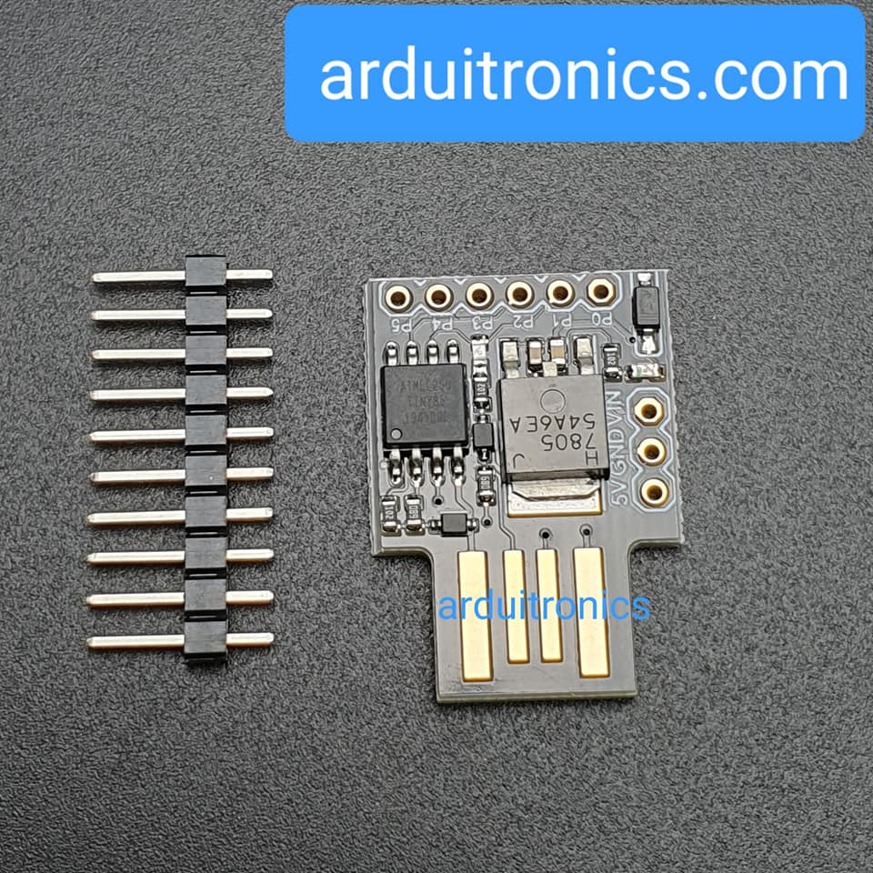 Digispark Attiny85 Black Pcb Arduino Raspberry Pi Nodemcu Iot 3393