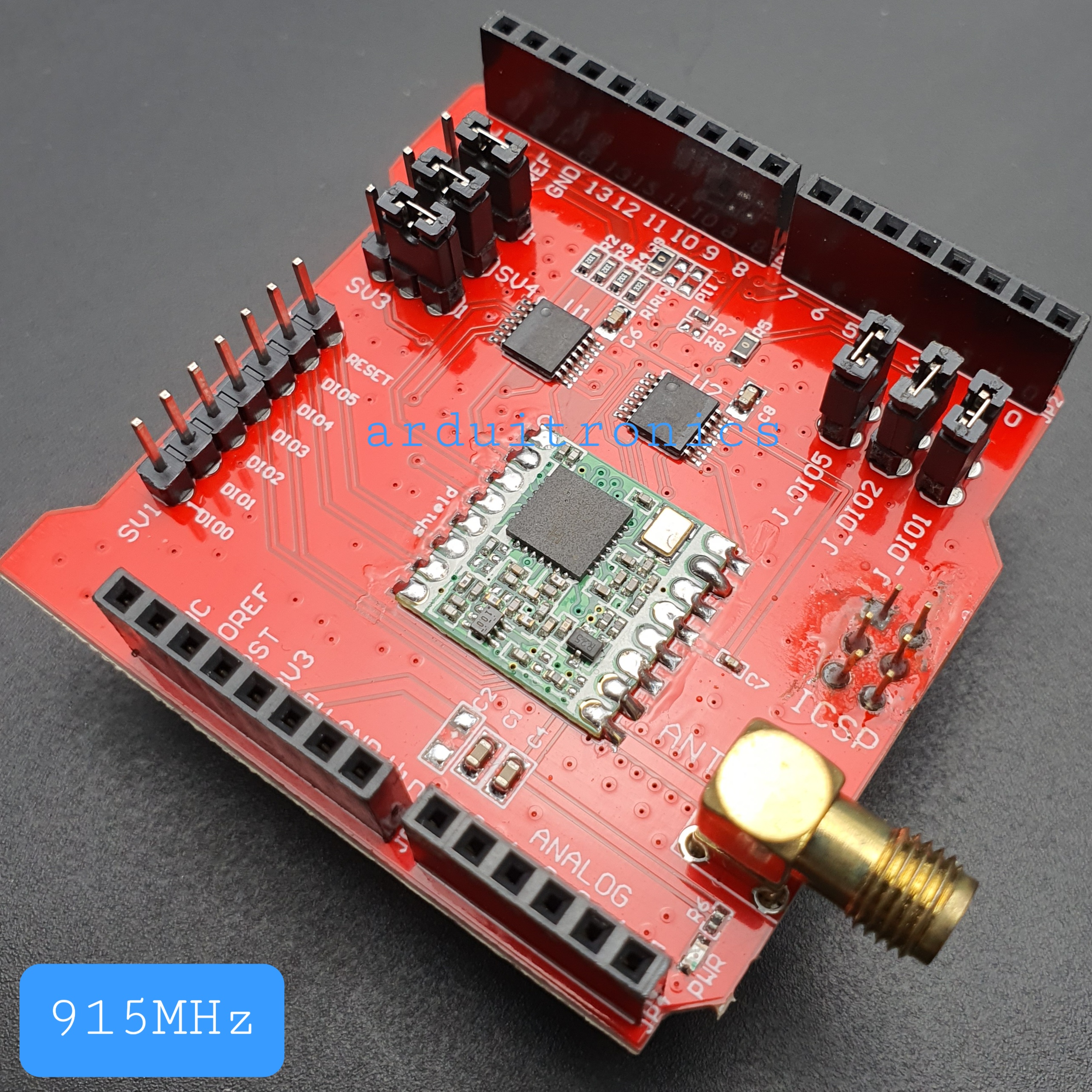 Lora Shield 915mhz For Arduino Arduino Raspberry Pi Nodemcu Iot 1371