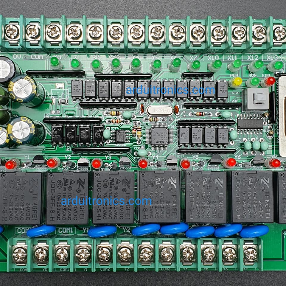 PLC (FX2N-20MR) - Arduino, Raspberry Pi, NodeMCU, IoT, Nvidia, Lora, AI, Machine Learning ...