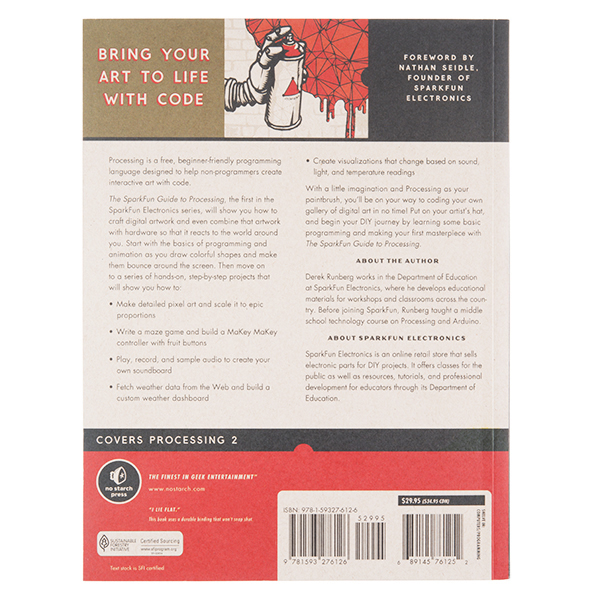 หนังสือ The SparkFun Guide to Processing (232 หน้า) - Arduino, Raspberry Pi, NodeMCU, IoT ...