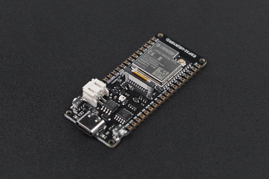 FireBeetle 2 ESP32-UE (N16R2) IoT Microcontroller (16MB / 2MB PS, Supports Ext Antenna, Wi-Fi ...