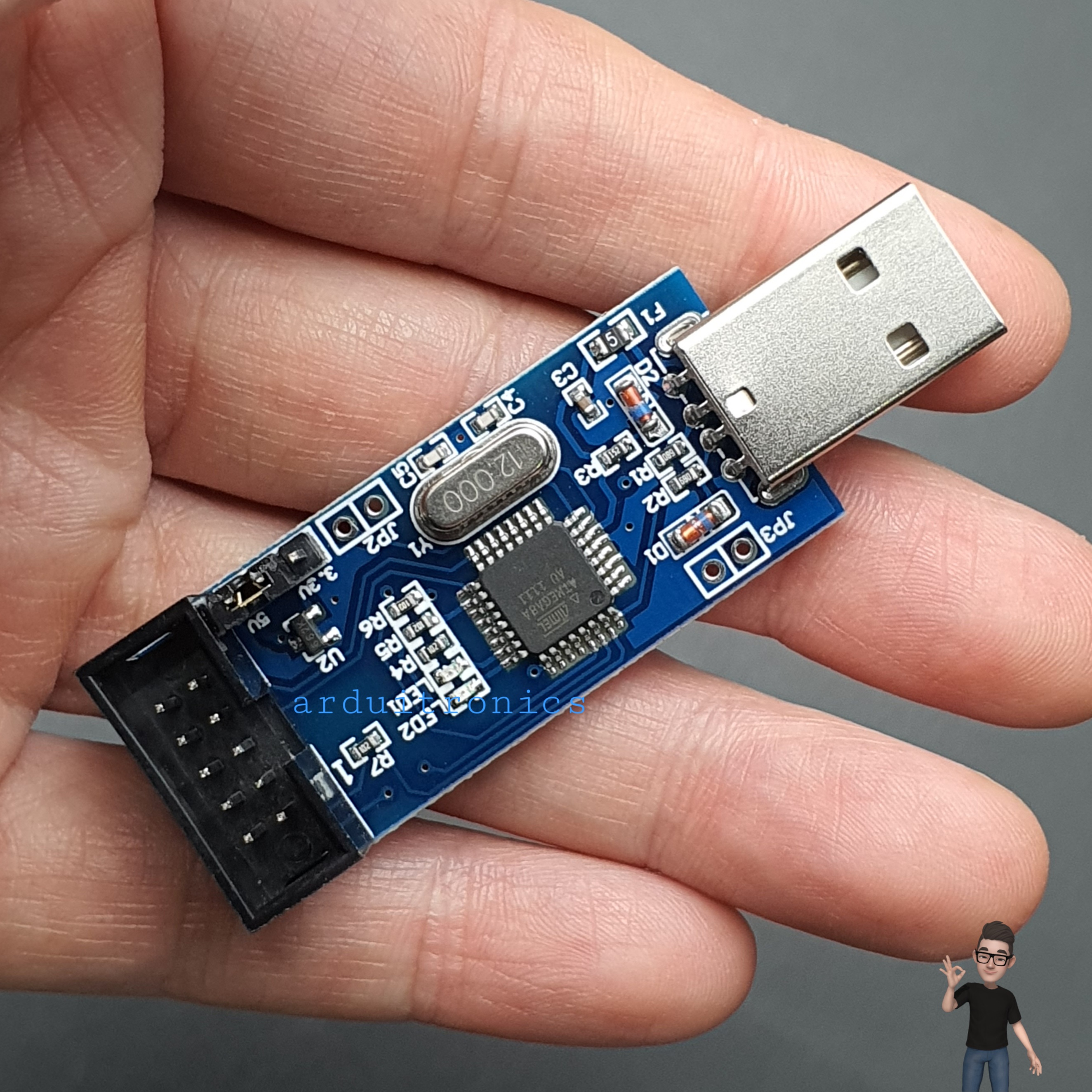 Avr Programmer Set Isp Usbasp Downloader Usbisp Download Cable