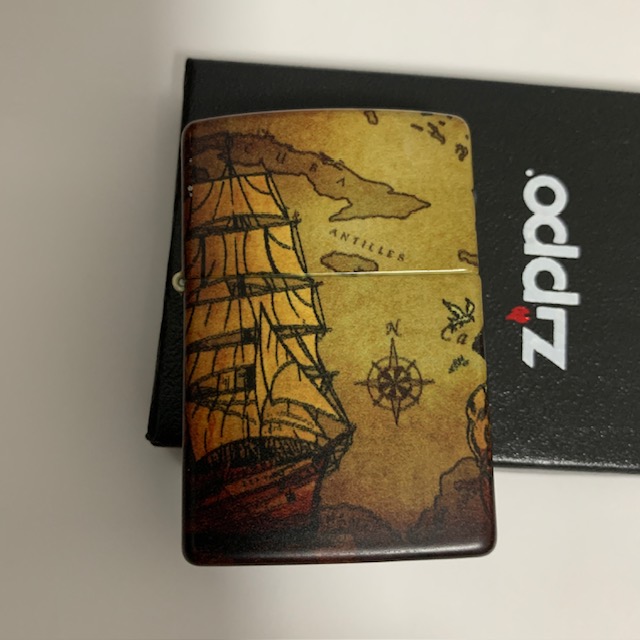 Zippo49355 Pirate Ship Design 540 color process บรรจุในกล่องสวยงาม พร้อมใบรับประกันคุณภาพ สินค้า ...