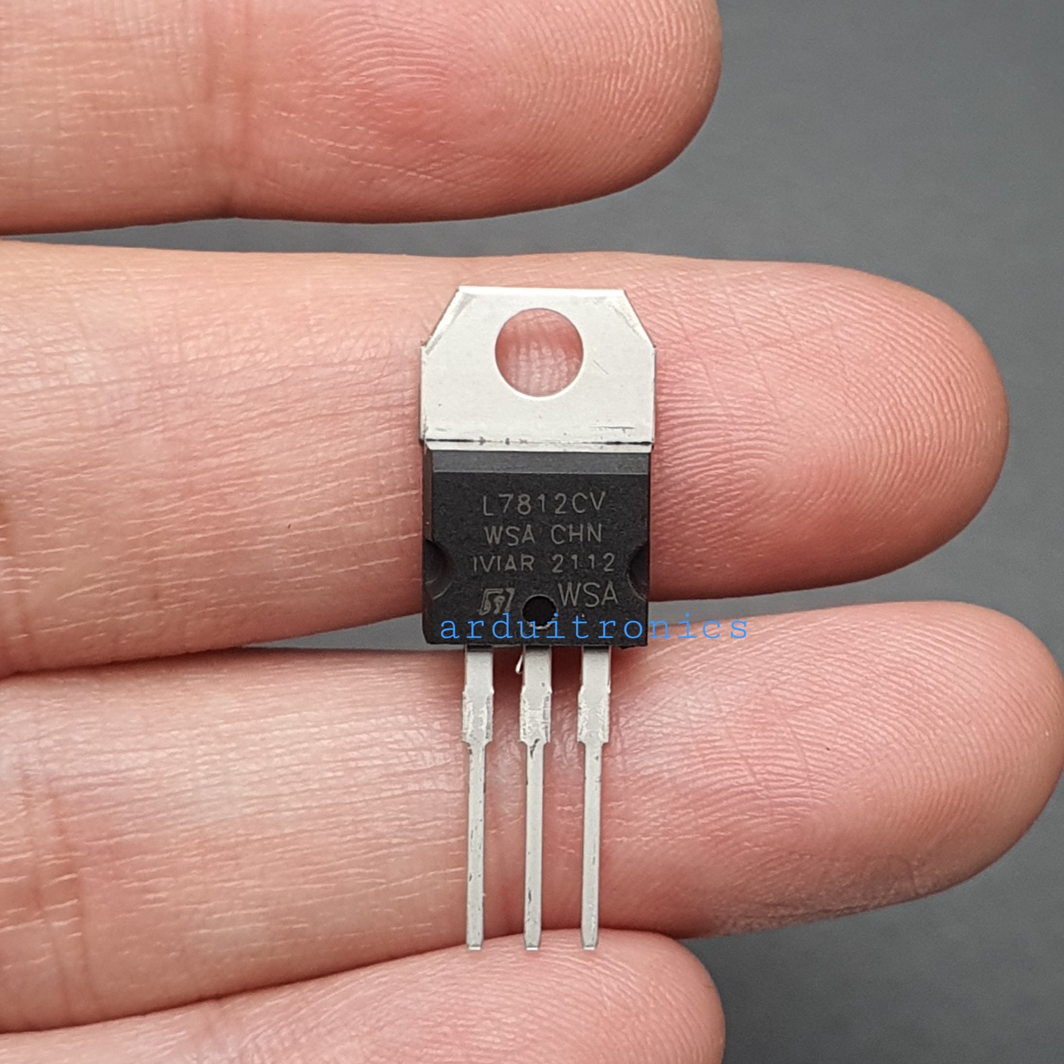 L7812V STmicroelectronic (1ชิ้น) - Arduino, Raspberry Pi, NodeMCU, IoT, Nvidia, Lora, AI ...