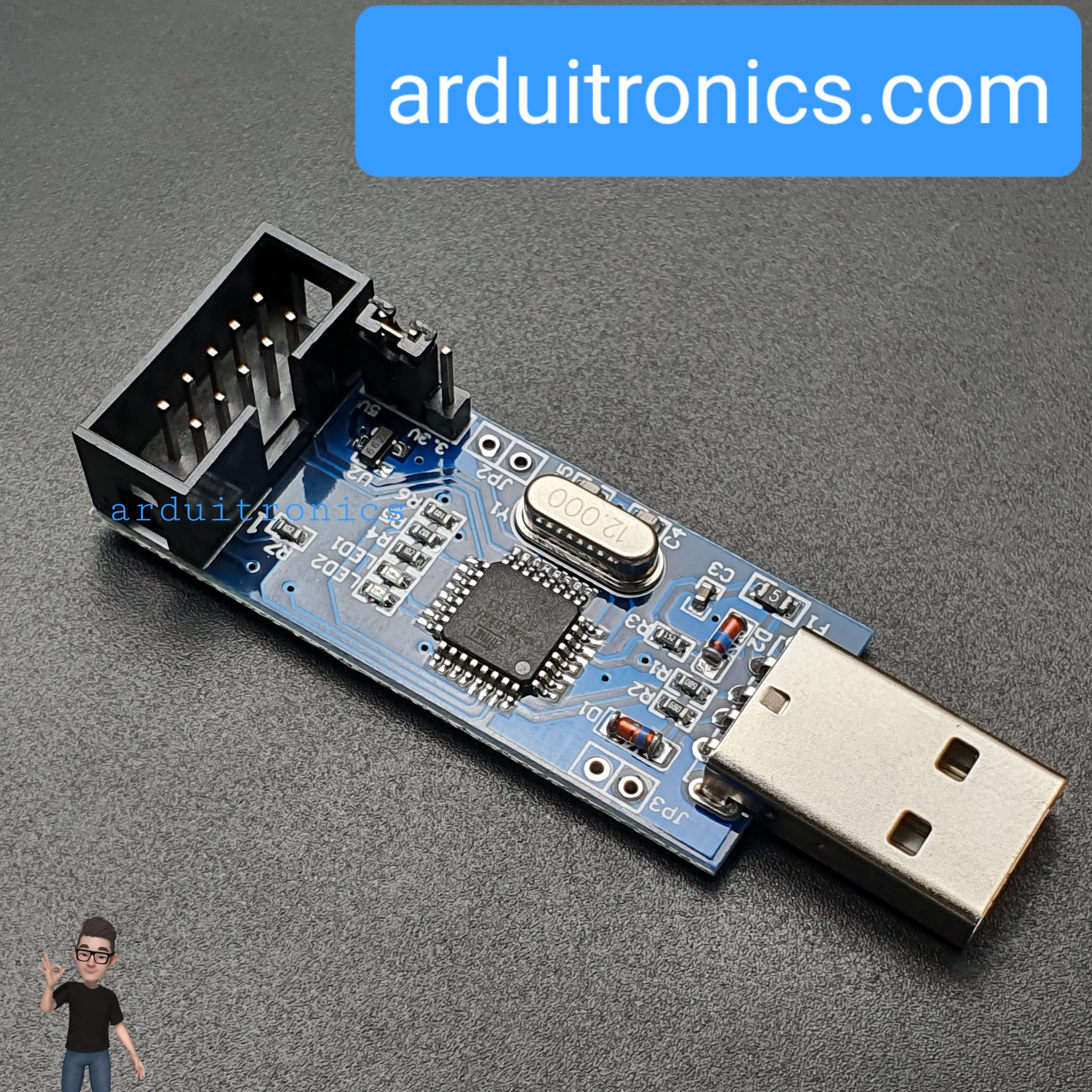 Avr Programmer Set Isp Usbasp Downloader Usbisp Download Cable