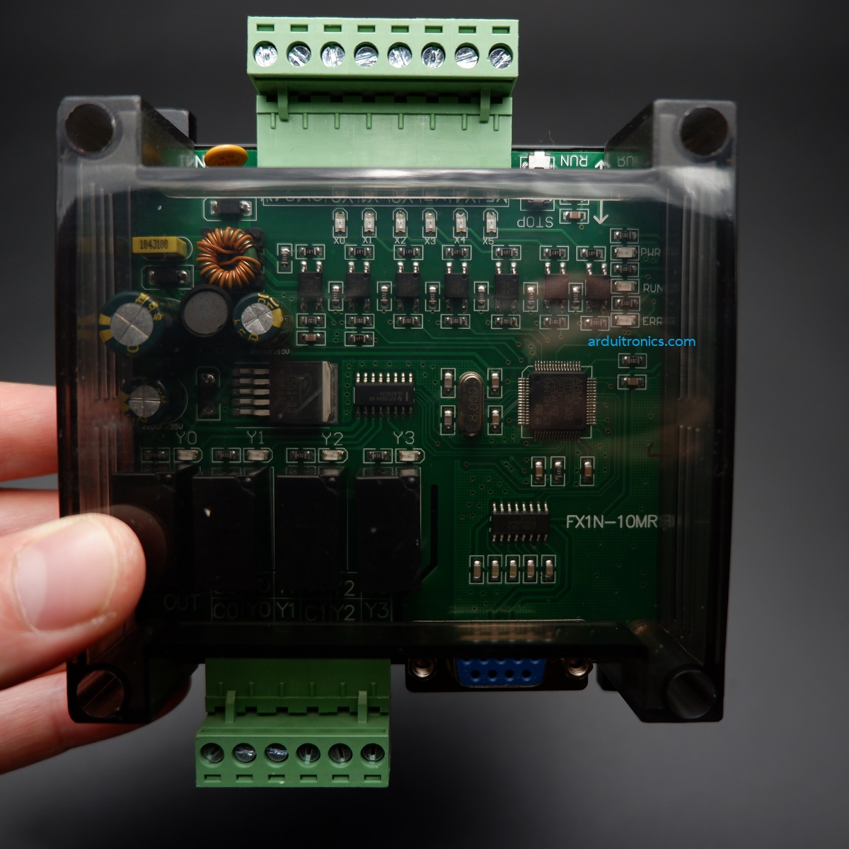 PLC (FX1N-10MR) with Housing - Arduino, Raspberry Pi, NodeMCU, IoT, Nvidia, Lora, AI, Machine ...