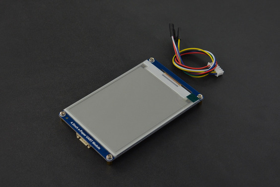 4.3 Inch E-Paper 800x600 (แท้จาก DFRobot) - Arduino, Raspberry Pi, NodeMCU, IoT, Nvidia, Lora ...