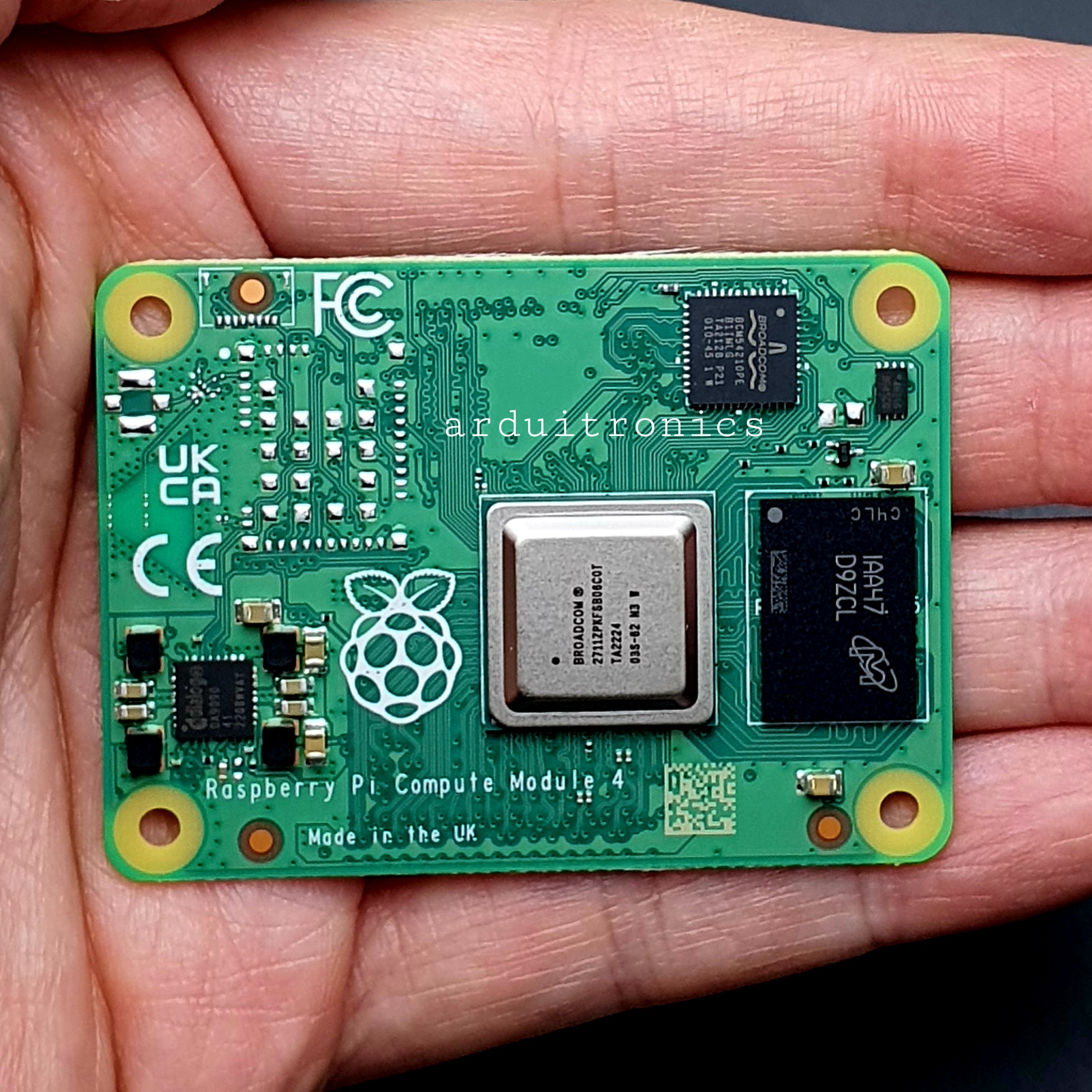 Raspberry Pi Compute Module 4 - 8GB RAM / No WiFi / No eMMC (CM4008000) - Arduino, Raspberry Pi ...