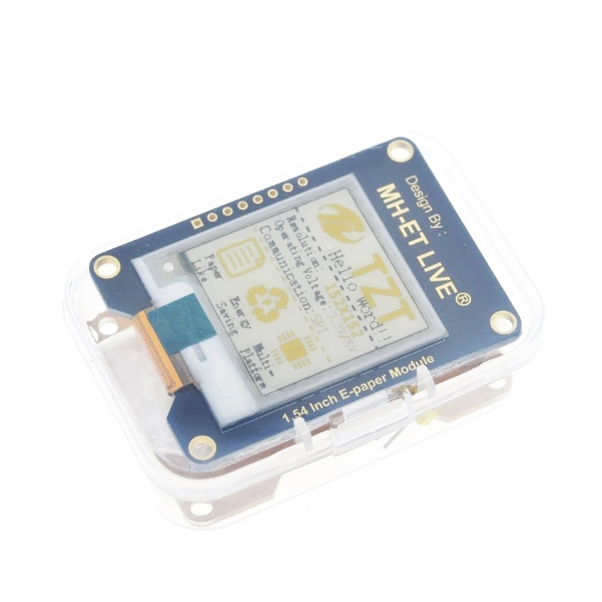 จอแสดงผล E-paper By MH-ET LIVE สีเหลือง สีดำ สีขาว ขนาด 1.54 นิ้ว ...