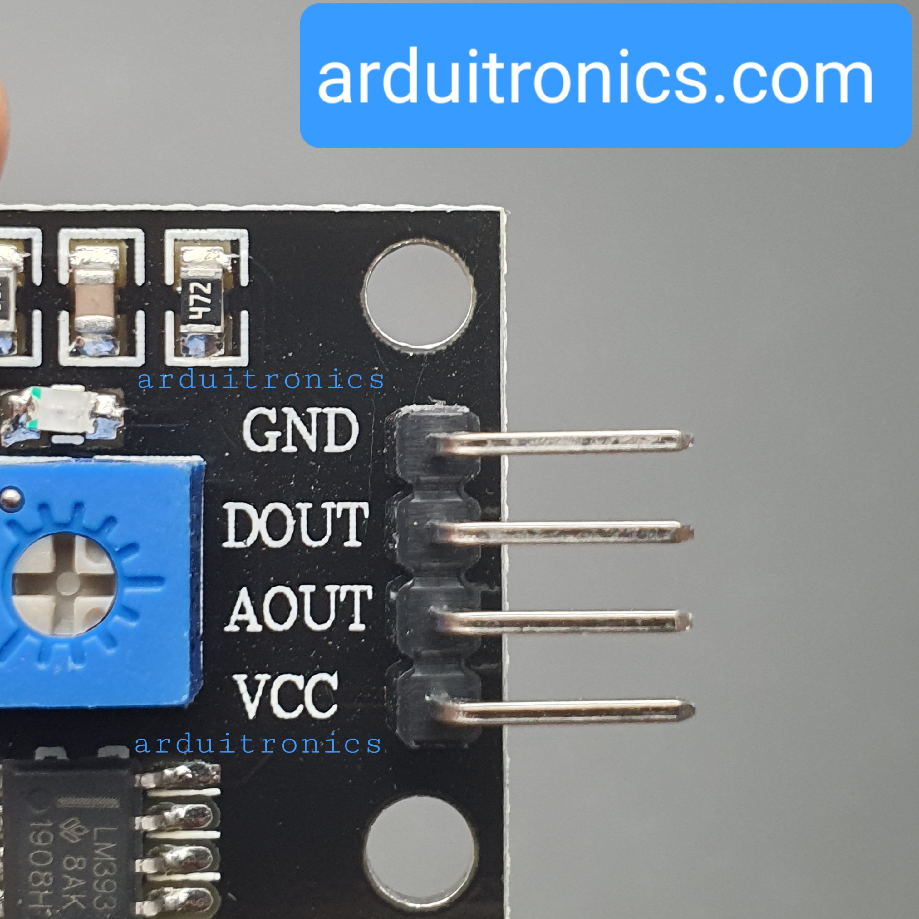 MQ131 Gas Sensor Module (Ozone) MQ-131 Black PCB (10-1000ppb) - Arduino, Raspberry Pi, NodeMCU ...