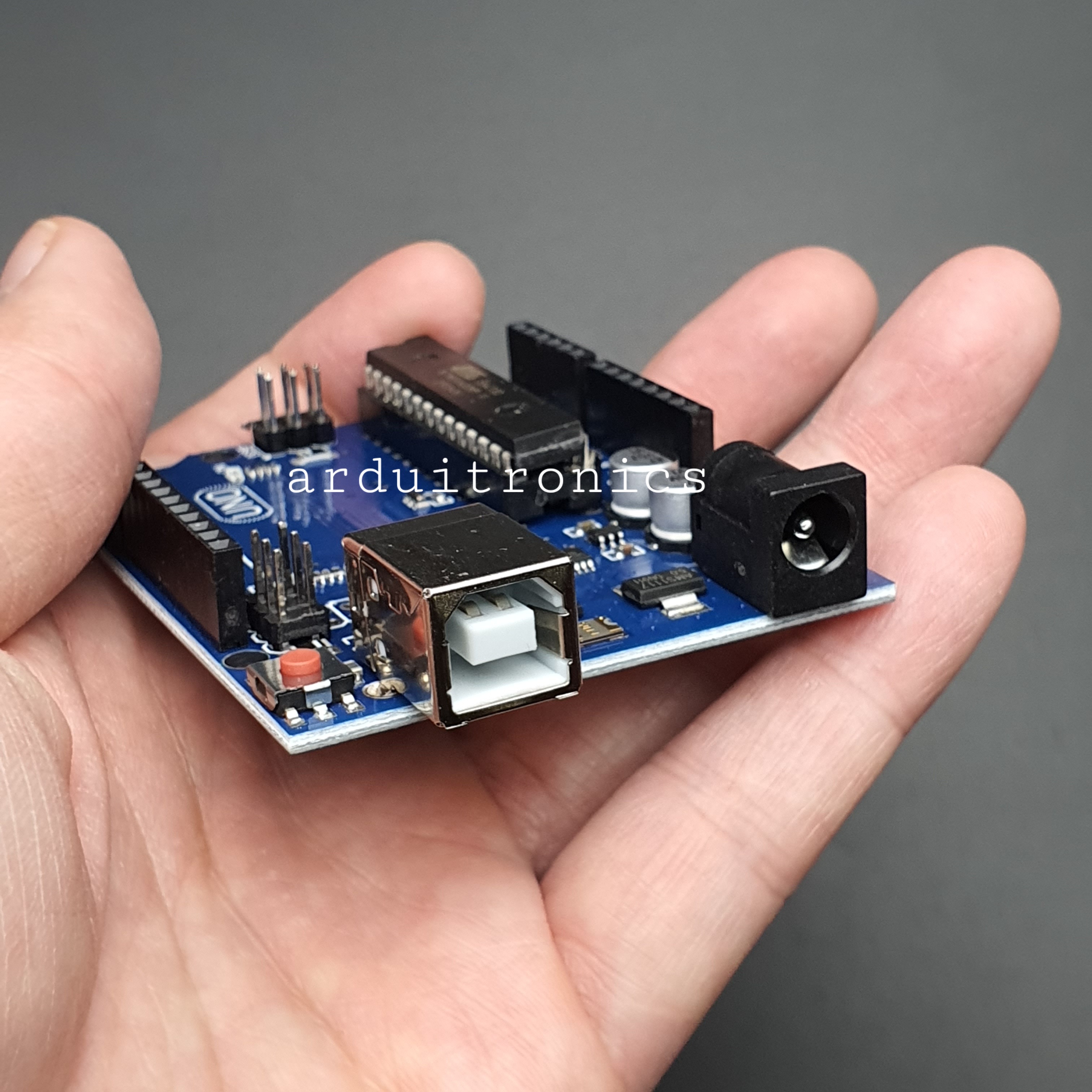 Arduino UNO R3 (ไม่มีคำว่า Arduino บนบอร์ด) + Free USB Cable - Arduino ...