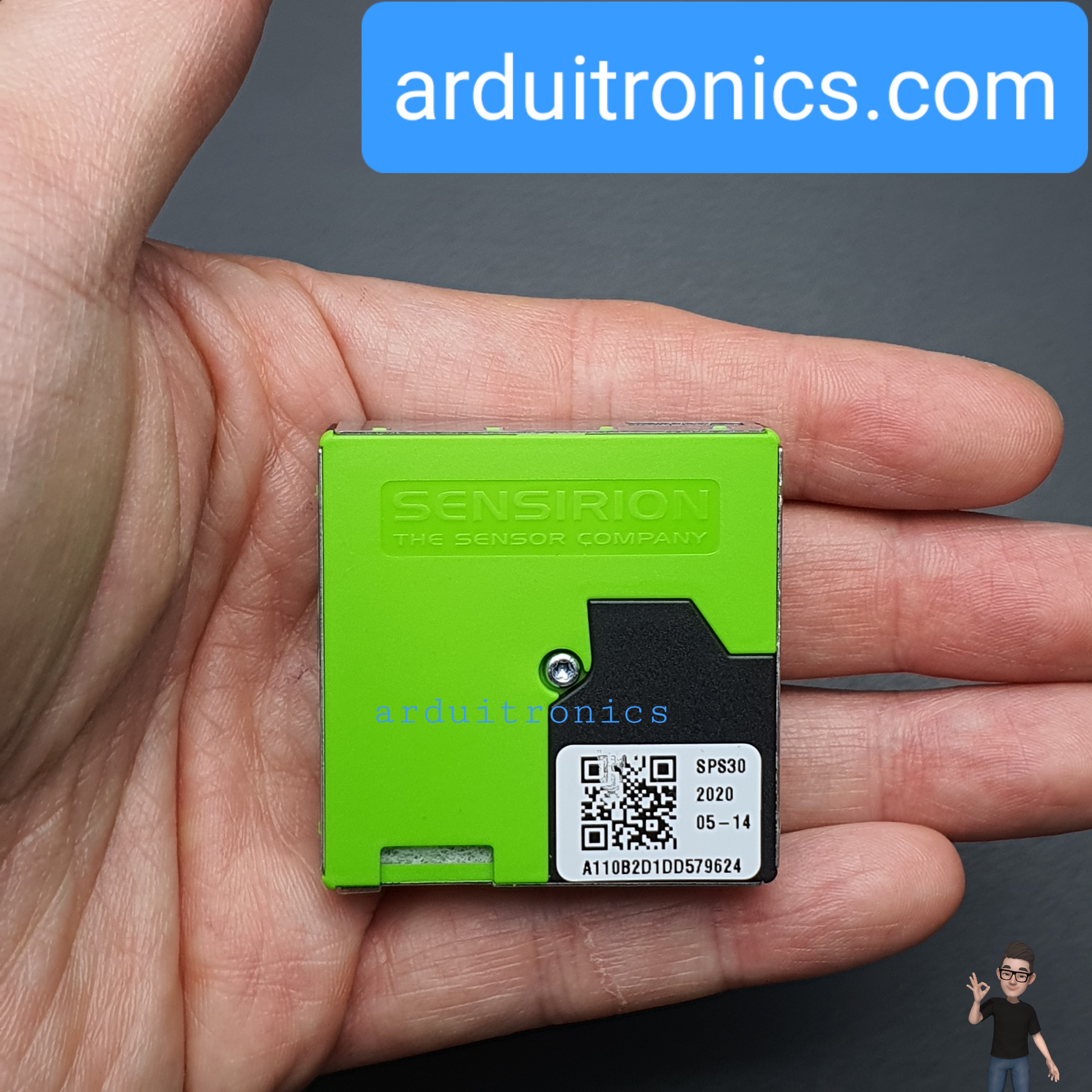 Particulate Matter Sensor - SPS30 (แถมสาย connector ปลายสายเปิด) - Arduino, Raspberry Pi ...