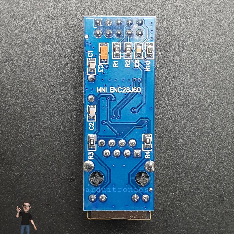 ENC28J60 SPI Interface Ethernet Network Module Mini 51 / AVR / ARM /PIC 3.3V - Arduino ...