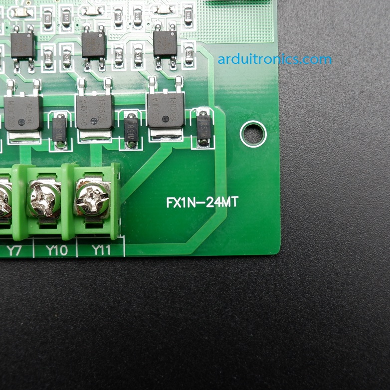 PLC (FX1N-24MT) - Arduino, Raspberry Pi, NodeMCU, IoT, Nvidia, Lora, AI, Machine Learning ...