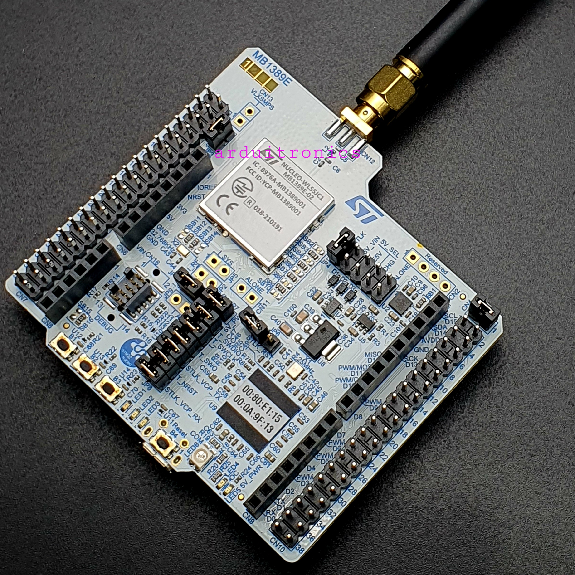 NUCLEO-WL55JC1 (High RF Frequency Band: 865 to 928 MHz) - Arduino, Raspberry Pi, NodeMCU, IoT ...