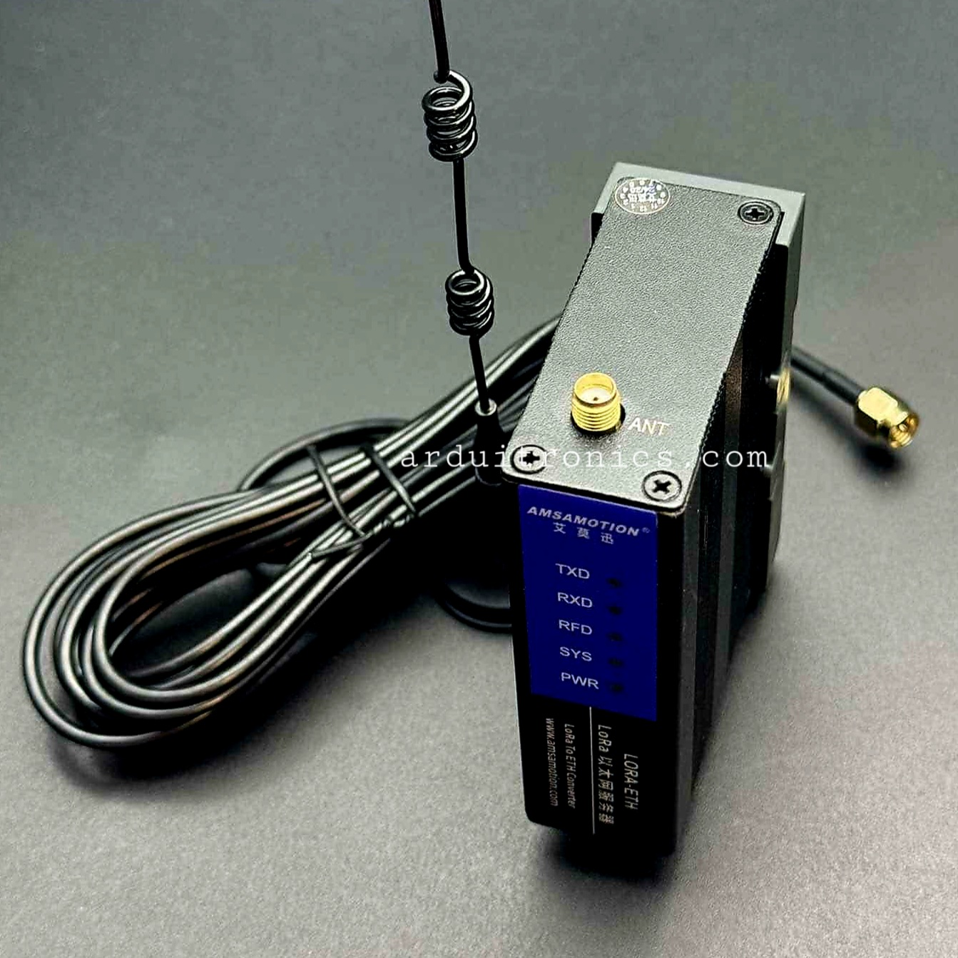 Lora to Ethernet / Ethernet to Lora Converter (สายต่อเสาอากาศยาว 3m) - Amsamotion - Arduino ...