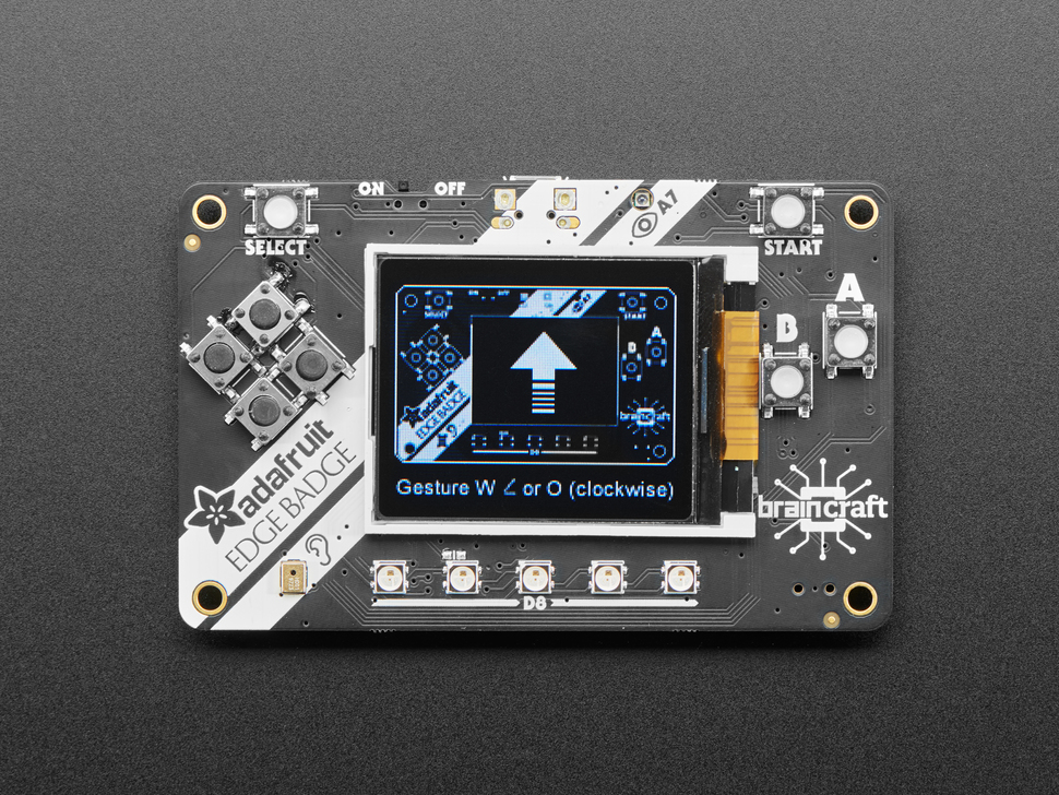 Adafruit EdgeBadge - TensorFlow Lite for Microcontrollers - Arduino, Raspberry Pi, NodeMCU, IoT ...