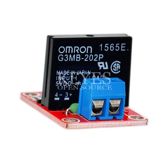 Keys 1 Channel Solid State Relay Module (SSR) Red PCB - Arduino, Raspberry Pi, NodeMCU, IoT ...