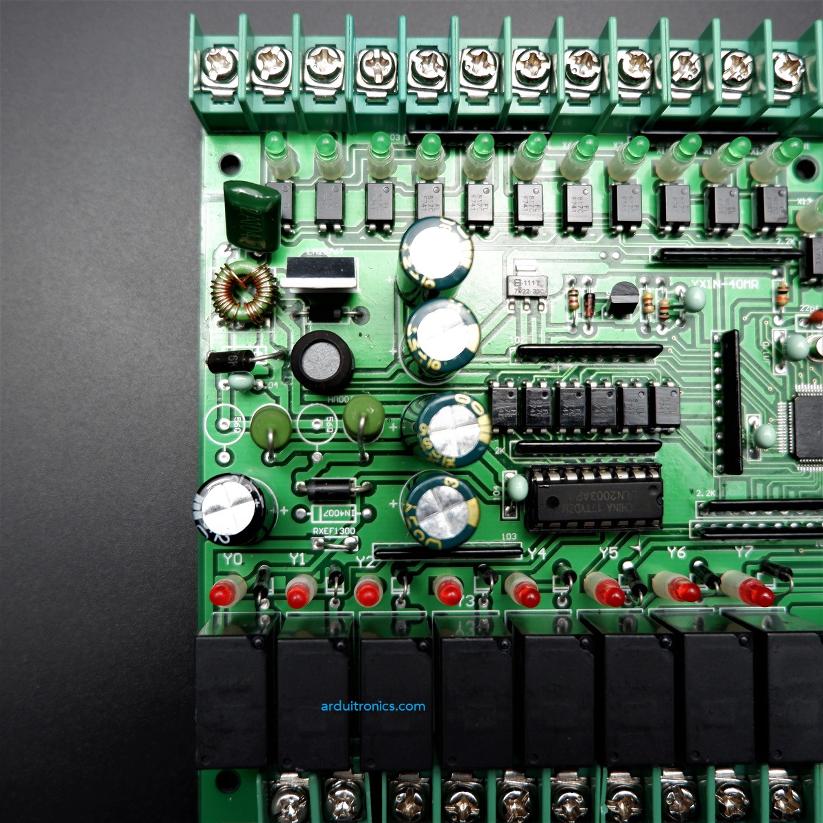 PLC (FX1N-40MR) - Arduino, Raspberry Pi, NodeMCU, IoT, Nvidia, Lora, AI, Machine Learning ...