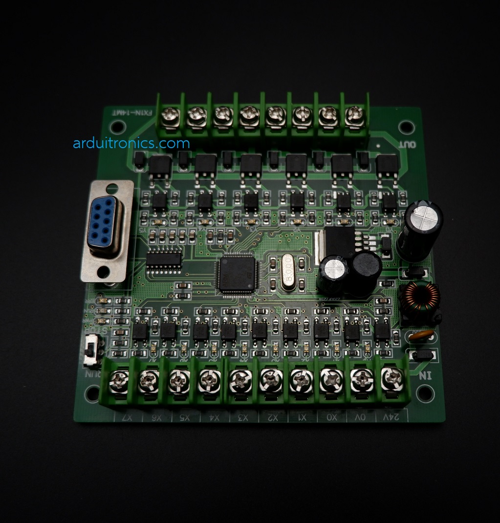 PLC (FX1N-14MT) - Arduino, Raspberry Pi, NodeMCU, IoT, Nvidia, Lora, AI, Machine Learning ...
