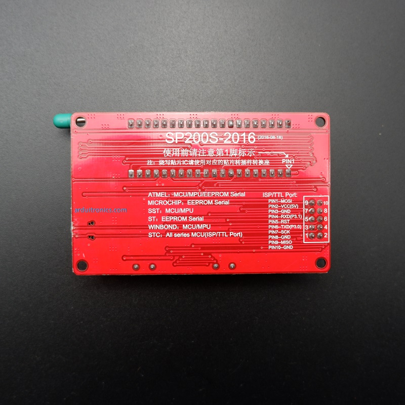 New 24 93 EEPROM USB Programmer with ISP Interface SP200S Enhanced Version - Arduino, Raspberry ...