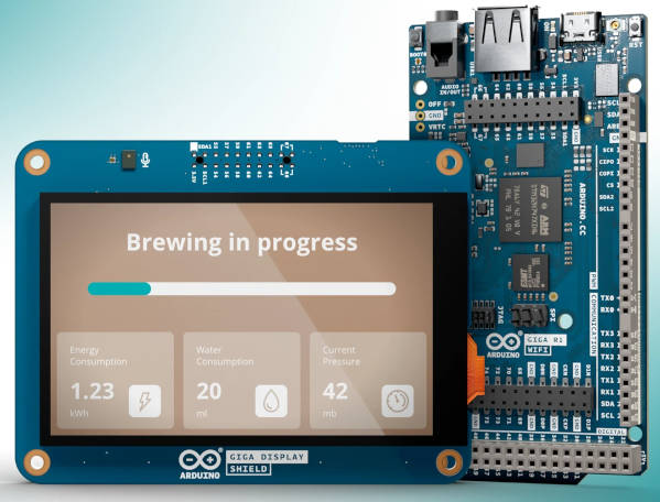 Arduino® Giga Display Shield แท้ 100 Italy Arduino Raspberry Pi