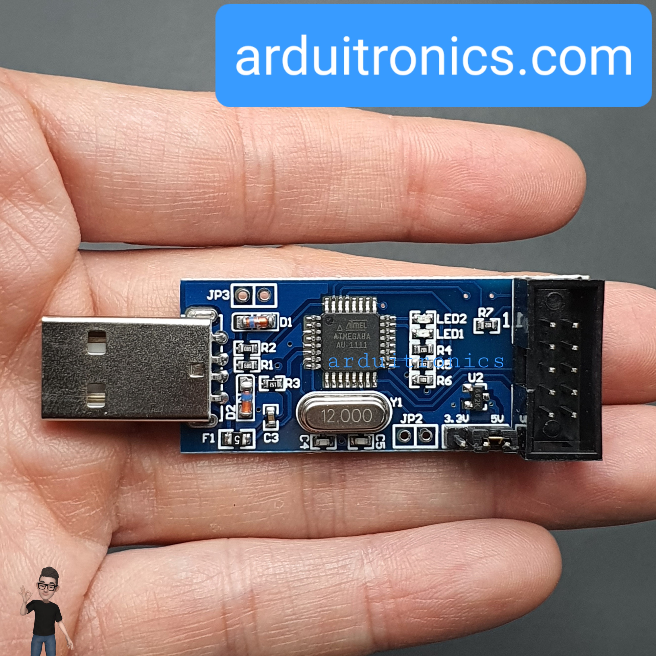 Avr Programmer Set Isp Usbasp Downloader Usbisp Download Cable