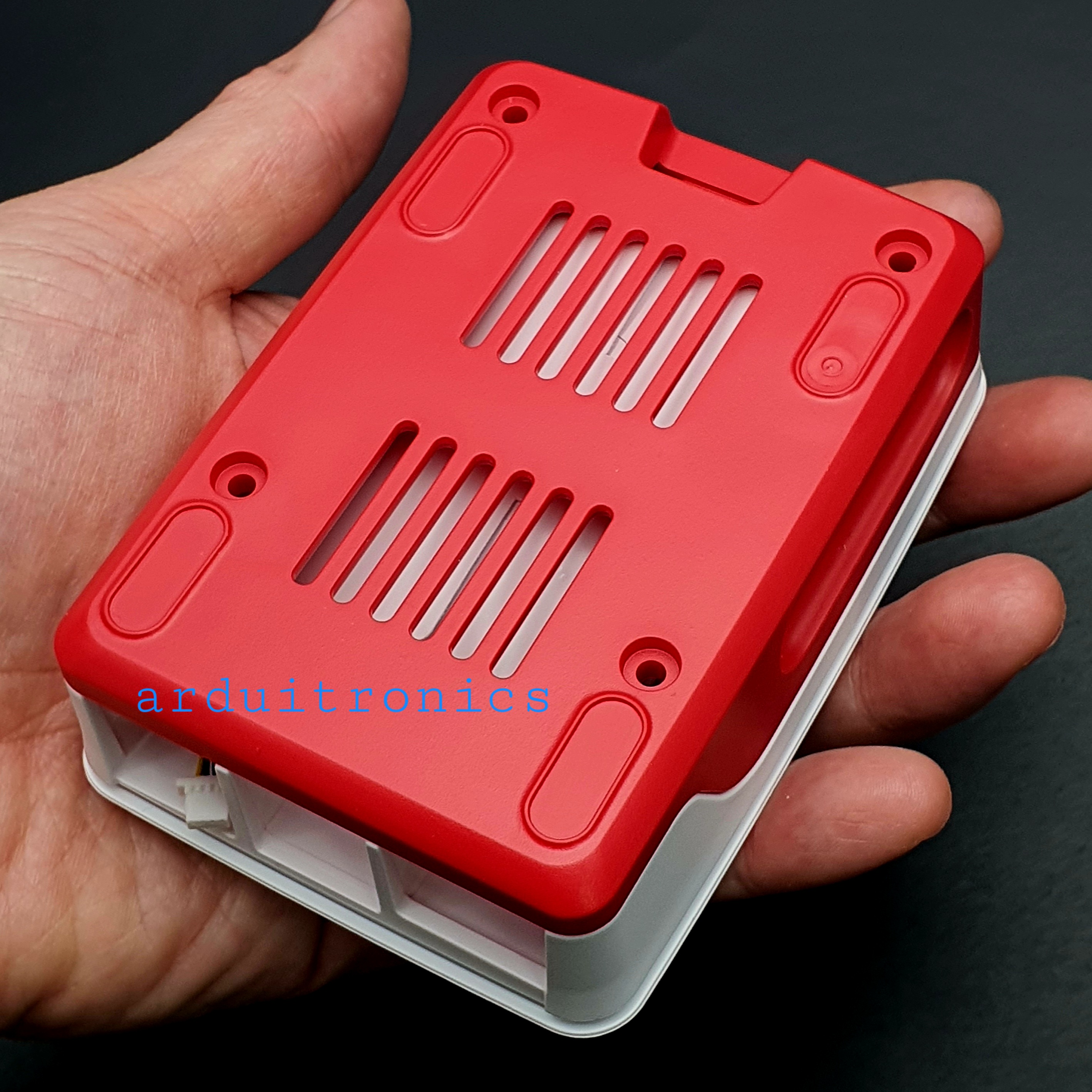 Official Raspberry Pi 5 Case Redwhite Arduino Raspberry Pi Nodemcu 
