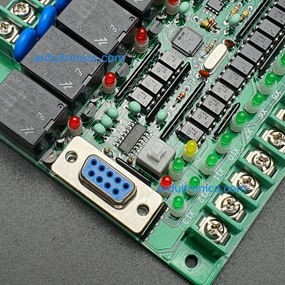 PLC (FX2N-20MR) - Arduino, Raspberry Pi, NodeMCU, IoT, Nvidia, Lora, AI, Machine Learning ...