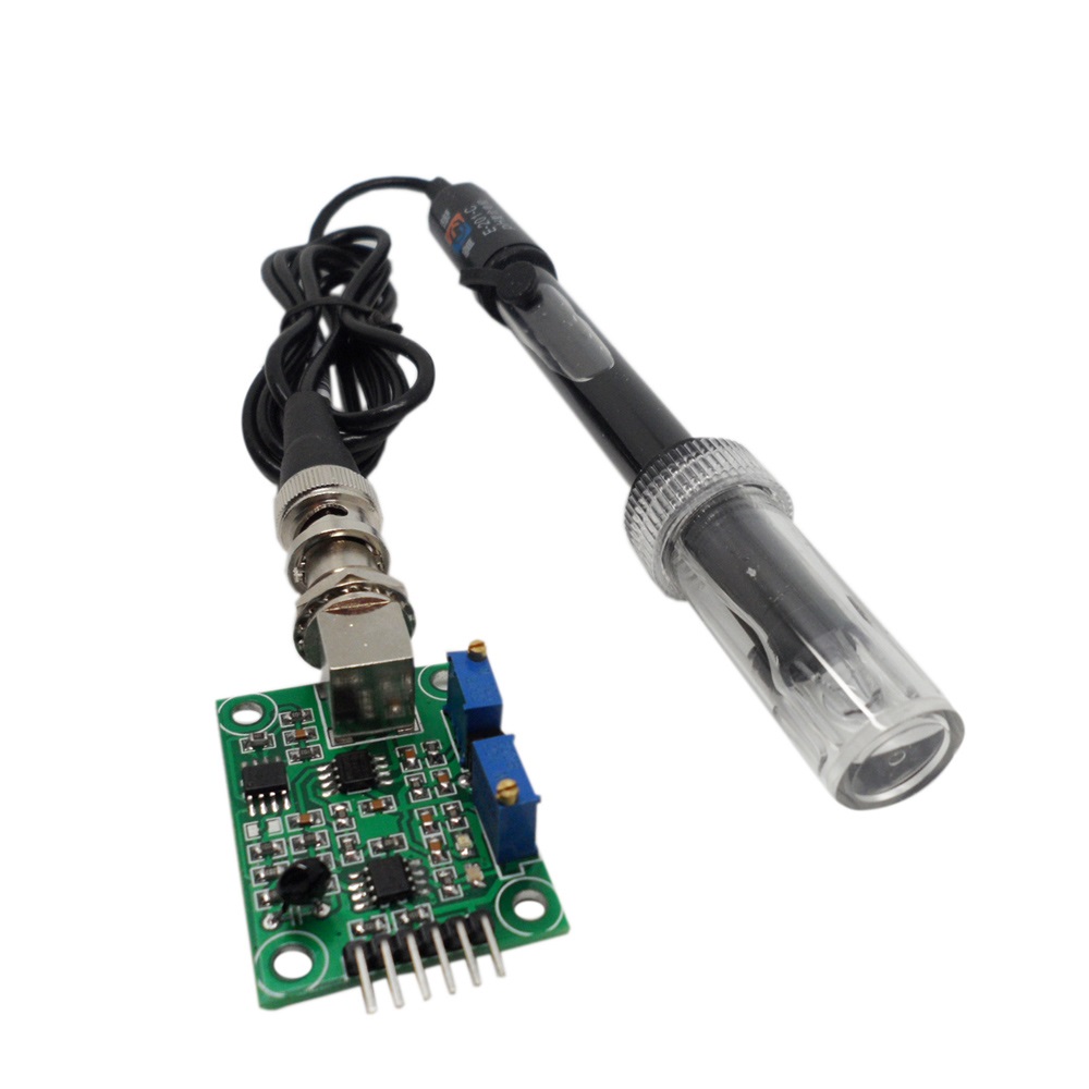 PH Sensor Kit (Green PCB) - Monitoring and Control Module with Probe ...