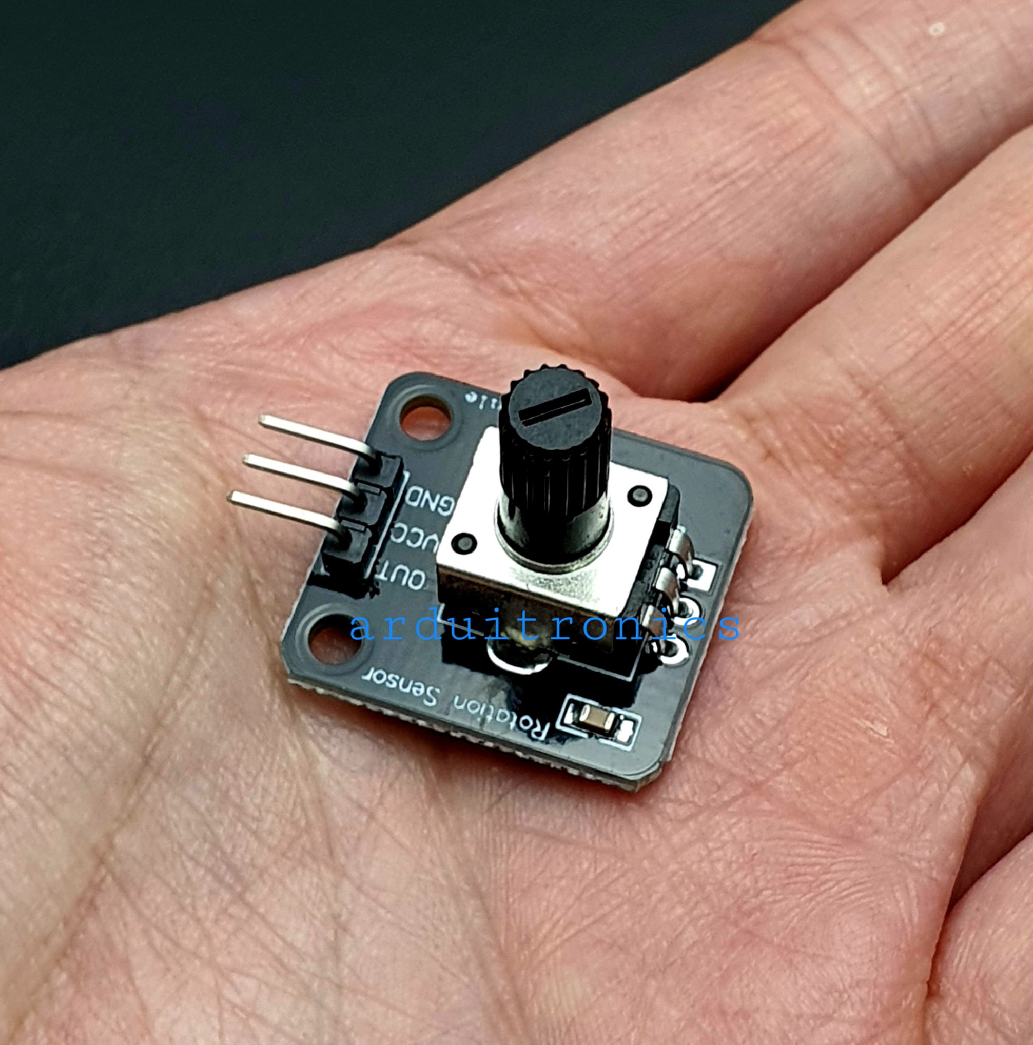 Analog Rotary Potentiometer - Arduino, Raspberry Pi, NodeMCU, IoT ...