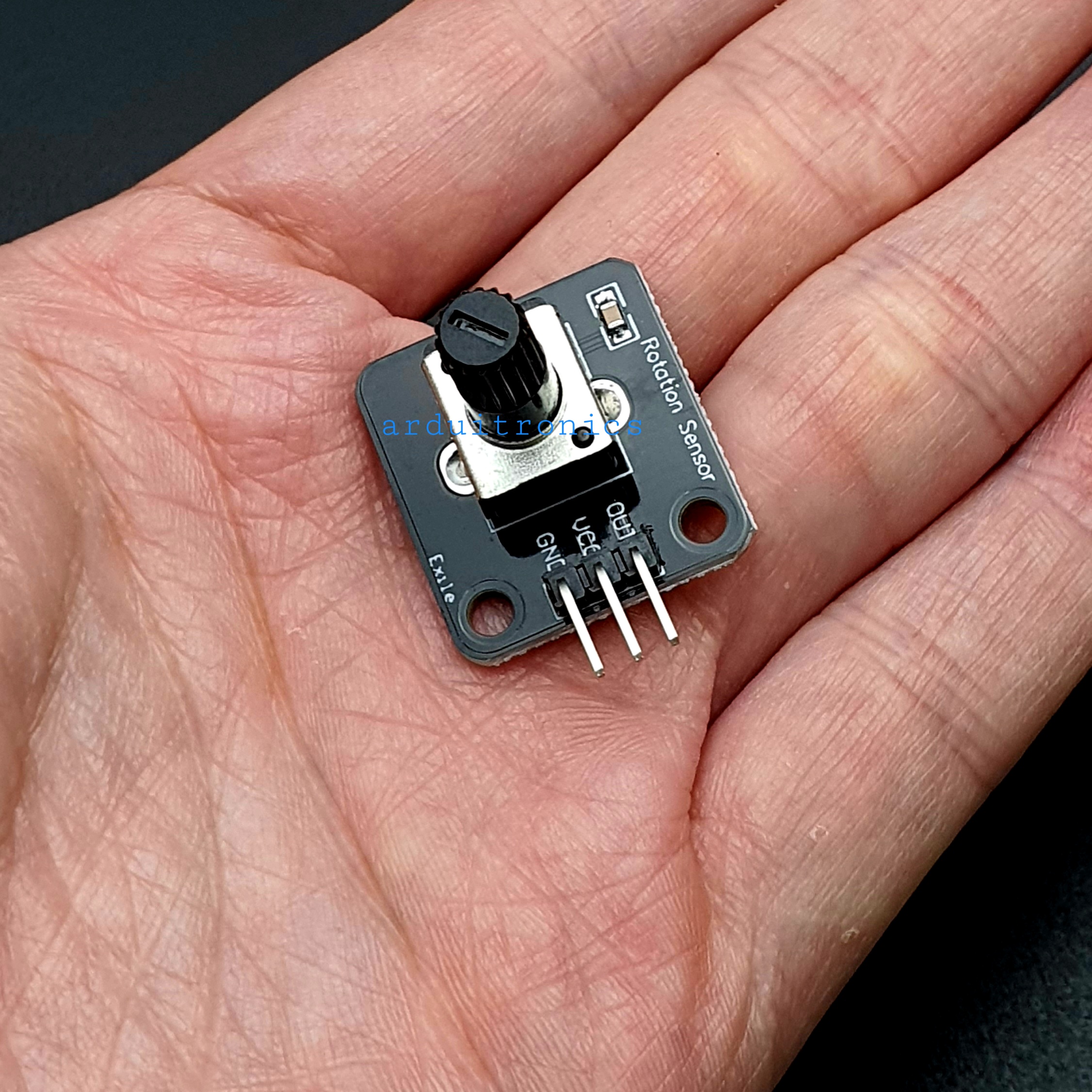 Analog Rotary Potentiometer - Arduino, Raspberry Pi, NodeMCU, IoT ...