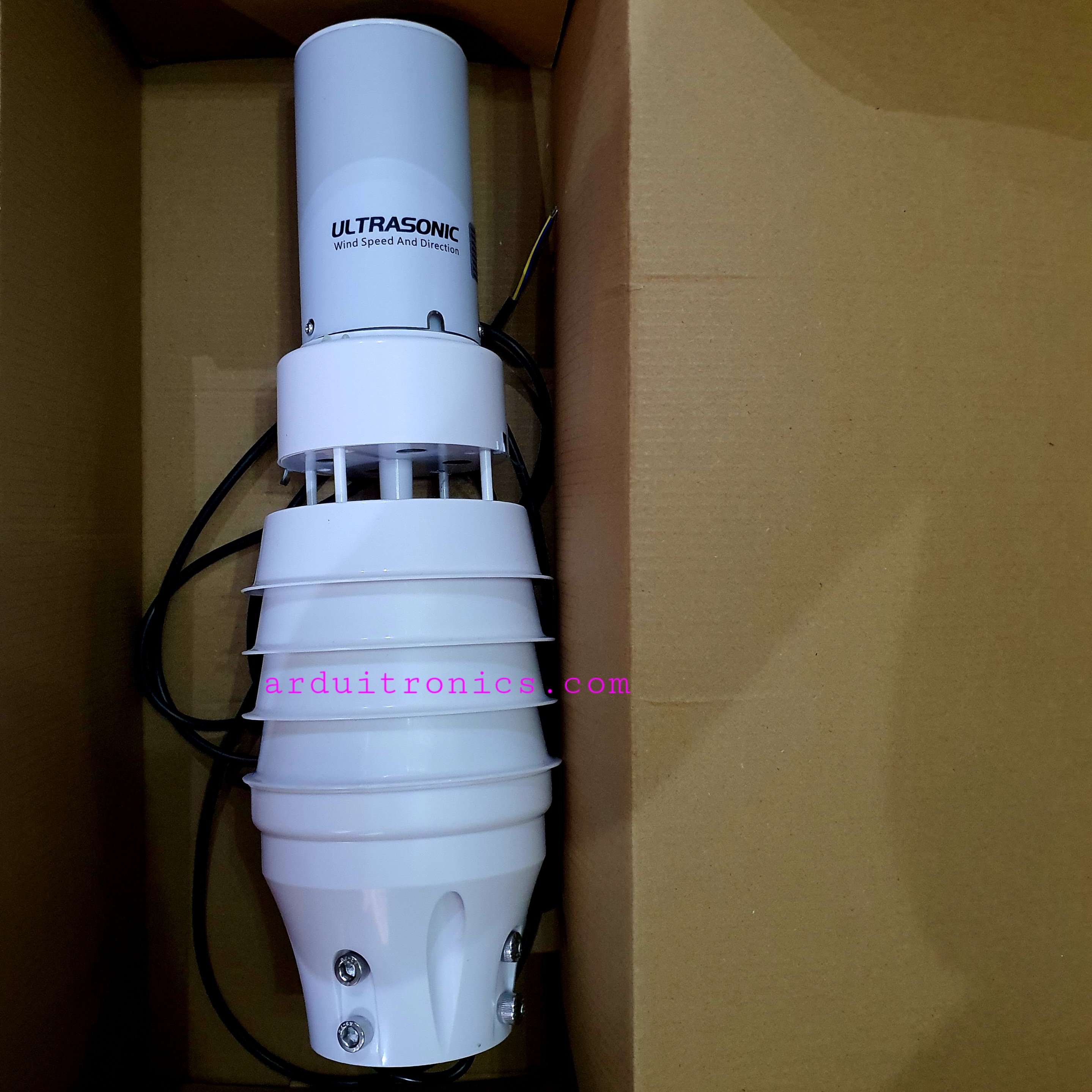 Ultrasonic 7-in-1 RS485 Weather Sensor for Arduino (Wind Speed, Wind ...