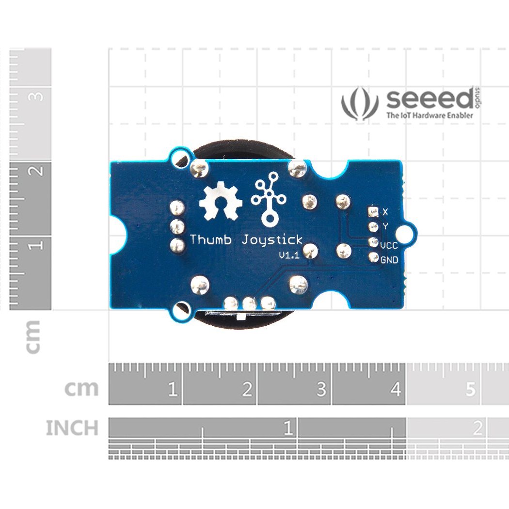 Grove - Thumb Joystick (ของแท้จาก SeeedStudio, GD) - Arduino, Raspberry Pi, NodeMCU, IoT, Nvidia ...