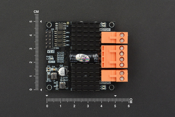 Dual-Channel DC Motor Driver-12A (แท้จาก DFRobot) - Arduino, Raspberry Pi, NodeMCU, IoT, Nvidia ...