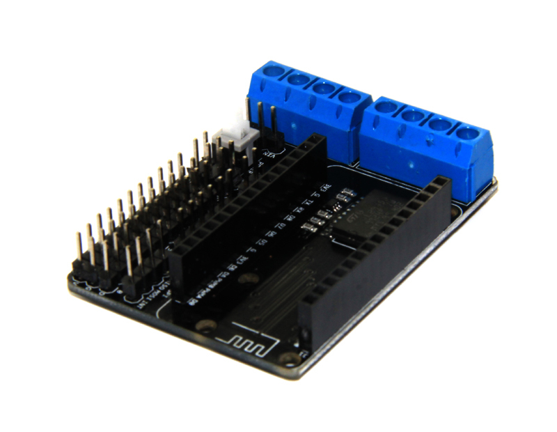 Motor Shield (L293DD) for NodeMCU Version 2 - Arduino, Raspberry Pi, NodeMCU, IoT, Nvidia, Lora ...