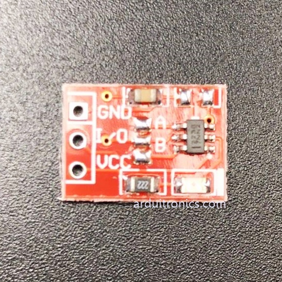 Touch Button Module Self Locking Capacitive Switch สวิตช์สัมผัสแบบ