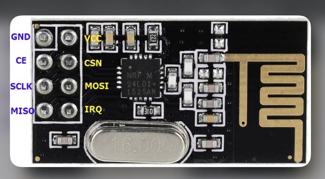 2.4GHz Wireless nRF24L01 - Arduino, Raspberry Pi, NodeMCU, IoT, Nvidia, Lora, AI, Machine ...