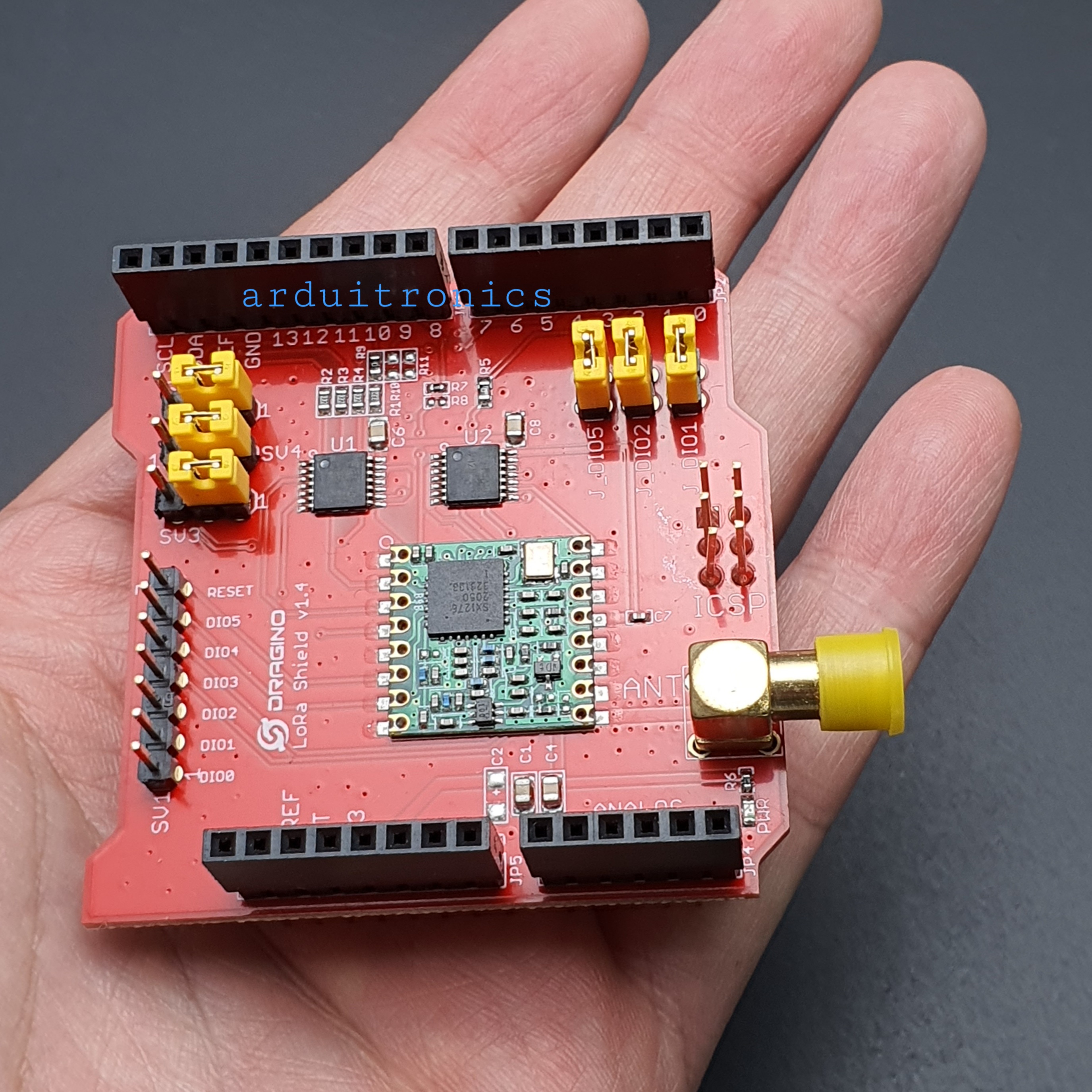 LoRa Shield 868MHz for Arduino Module Lora Shield (แถมเสาอากาศ) - Arduino, Raspberry Pi, NodeMCU ...