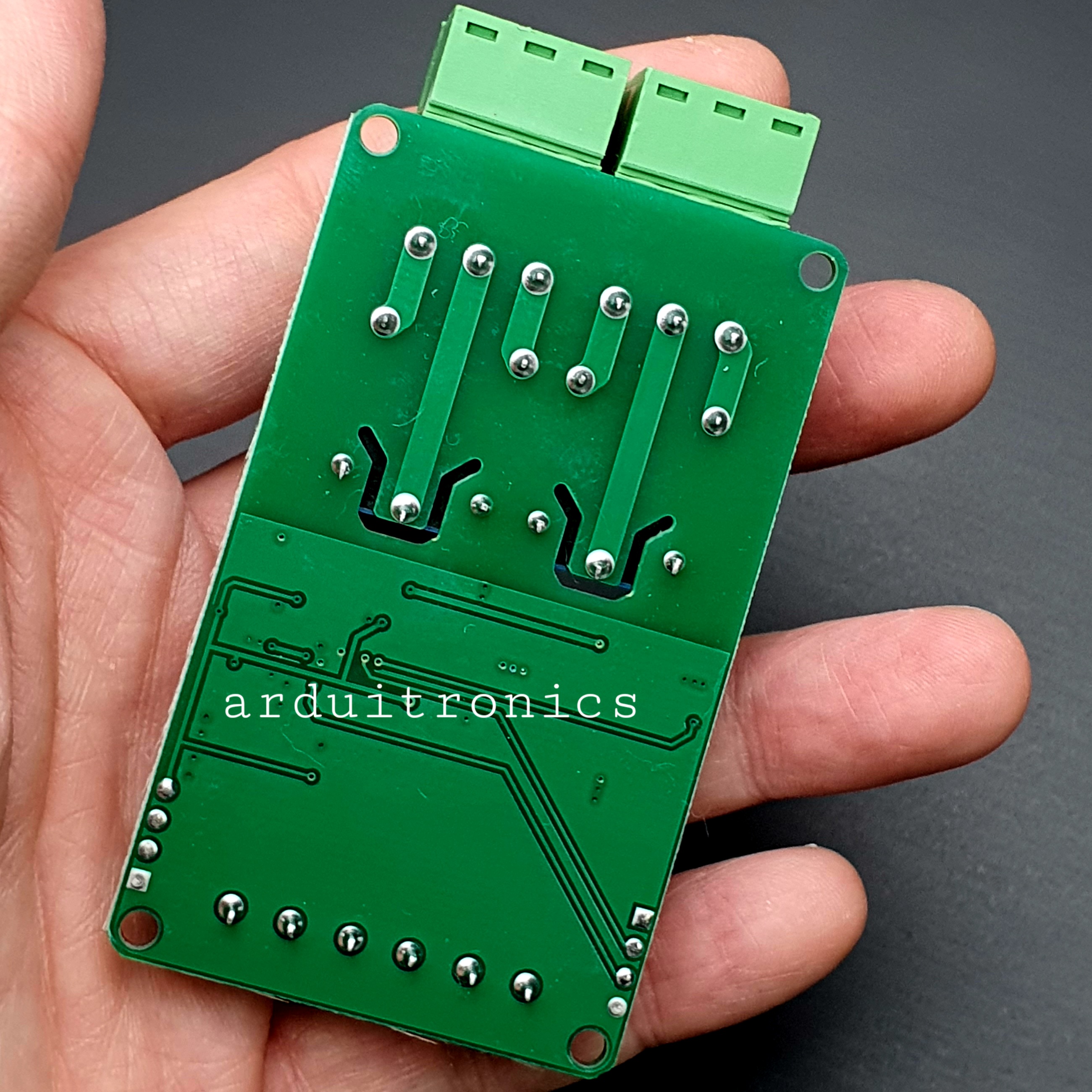 Modbus - RTU 2 Channel Relay Module RS485/TTL (5V) - Arduino, Raspberry ...