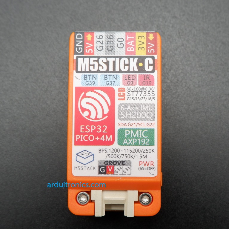 M5Stack M5StickC IoT (Watch) Development Kit + พร้อมสายนาฬิกาและฐานรอง ...