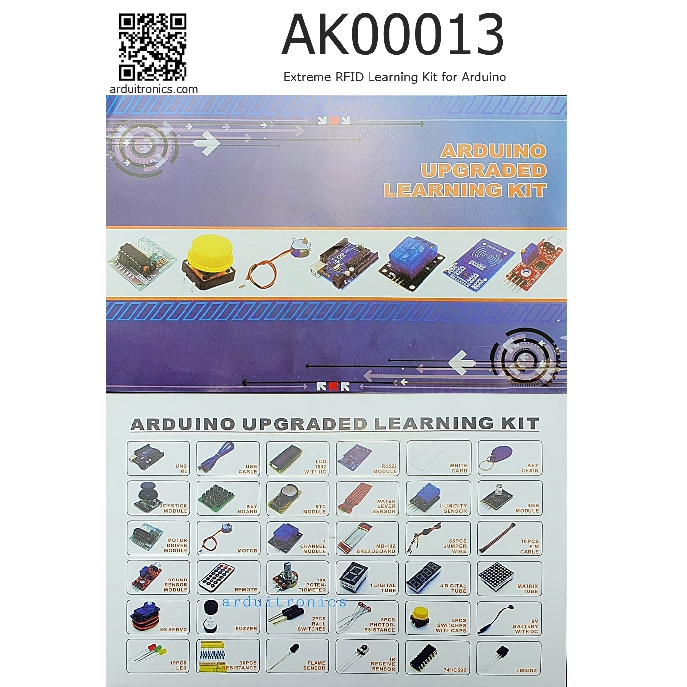 Extreme RFID Learning Kit for Arduino + Arduino Uno R3 - Arduino, Raspberry Pi, NodeMCU, IoT ...