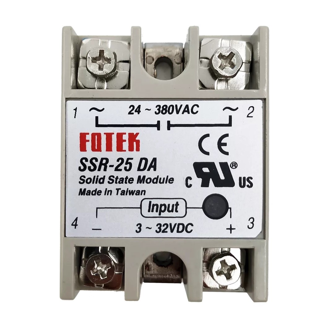 Solid State Relay (SSR) 25DA - Arduino, Raspberry Pi, NodeMCU, IoT, Nvidia, Lora, AI, Machine ...