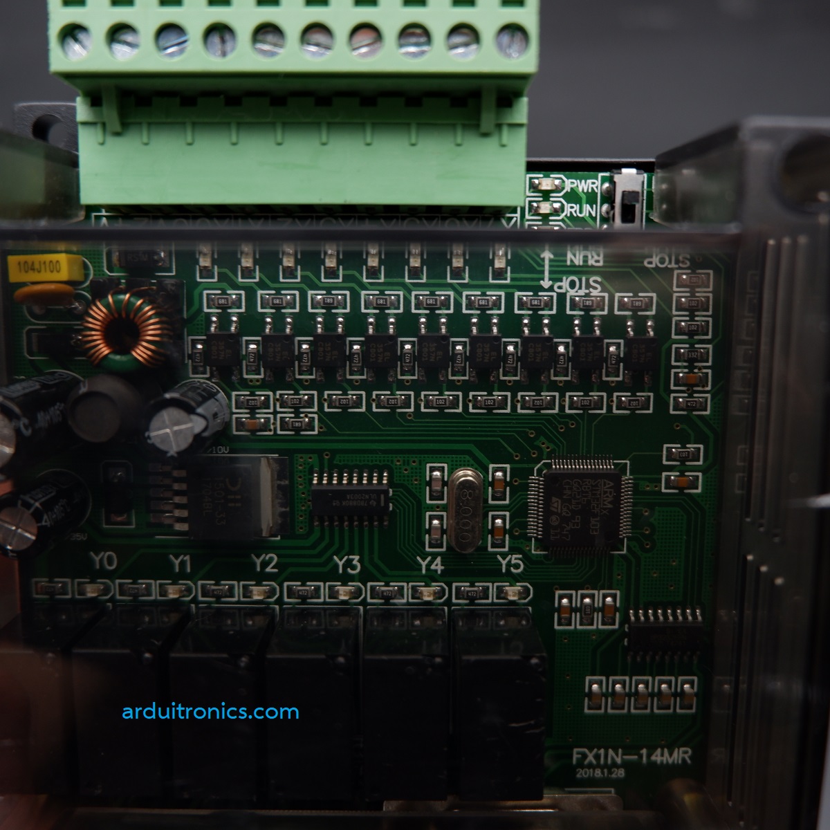 PLC (FX1N-14MR) with Housing - Arduino, Raspberry Pi, NodeMCU, IoT, Nvidia, Lora, AI, Machine ...