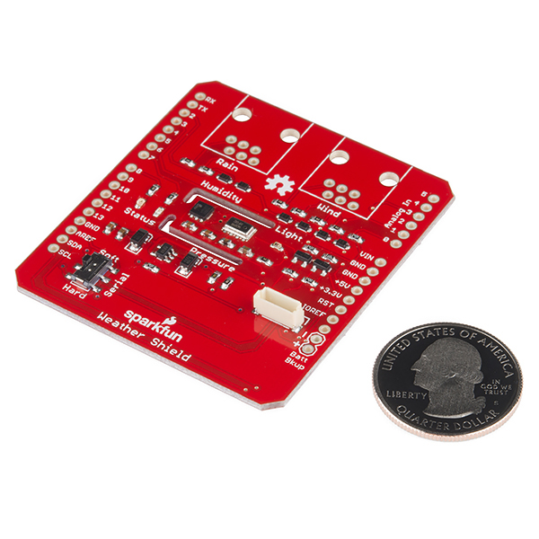 Weather And Wind Shield Sparkfun Arduino Raspberry Pi Nodemcu