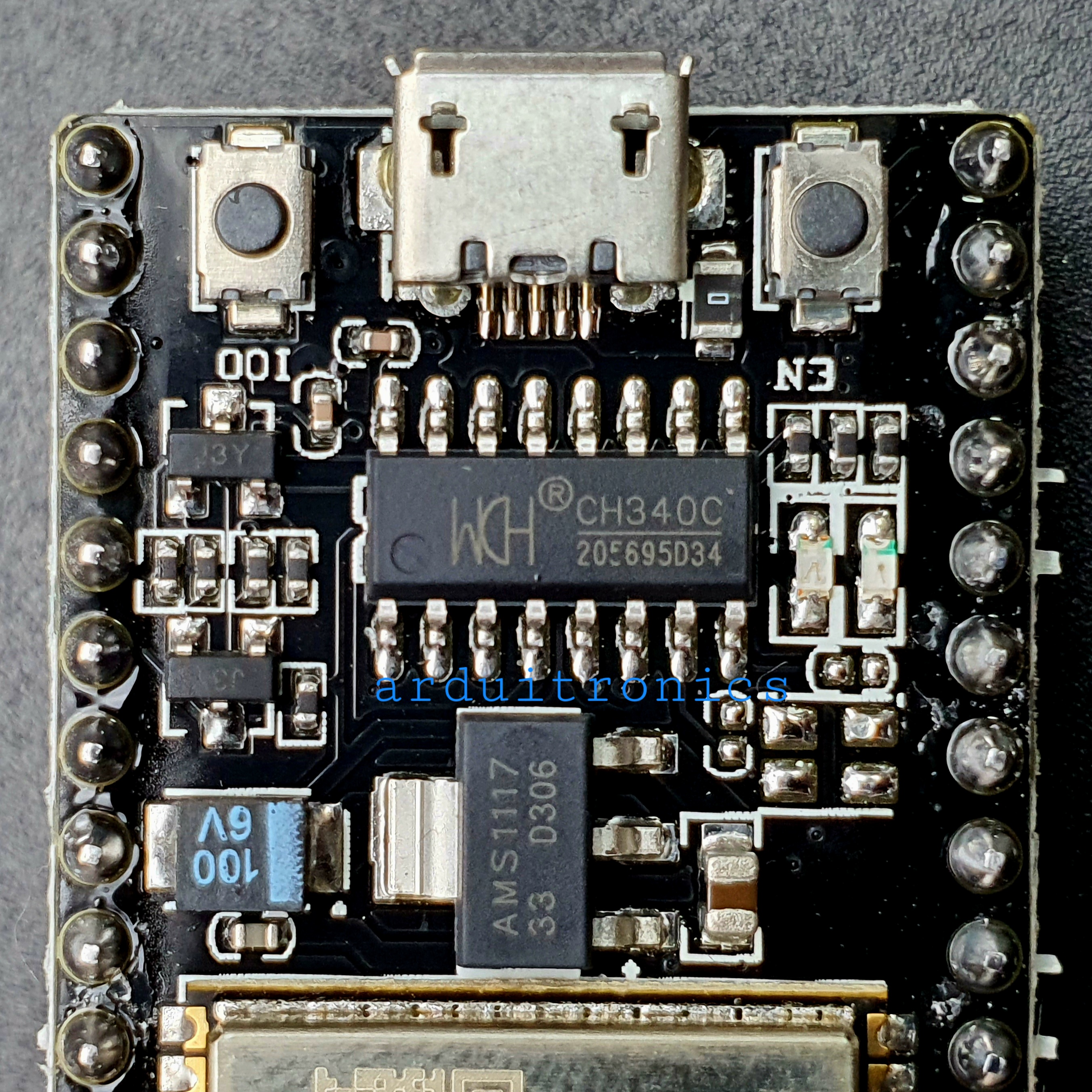 Esp32 Nodemcu Esp32 Wrover Ie Wi Fi And Bluetooth Module มีขั้วต่อ