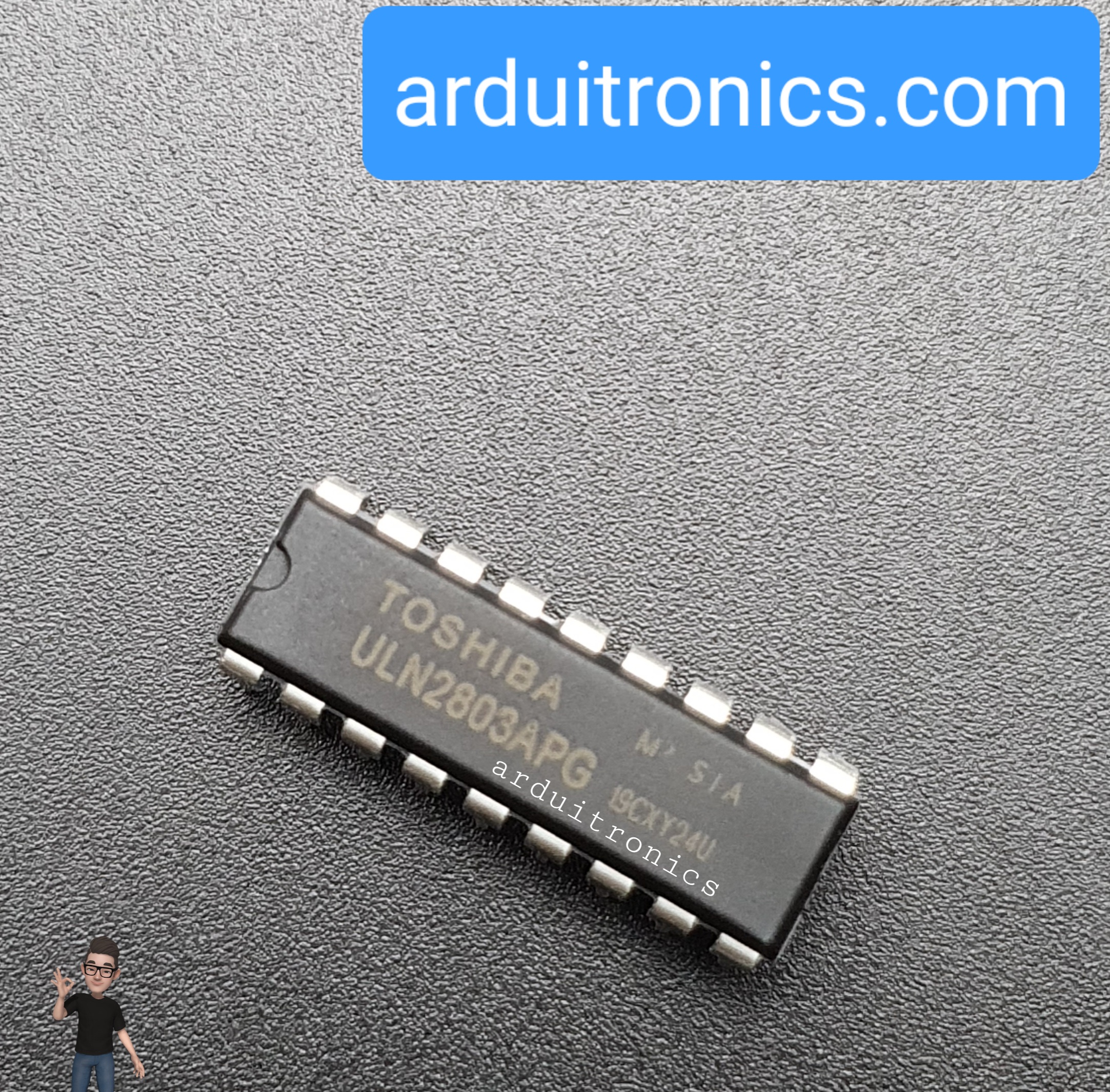 ULN2803APG ULN2803A ULN2803 Transistor Arrays 8 Channels - Arduino, Raspberry Pi, NodeMCU, IoT ...