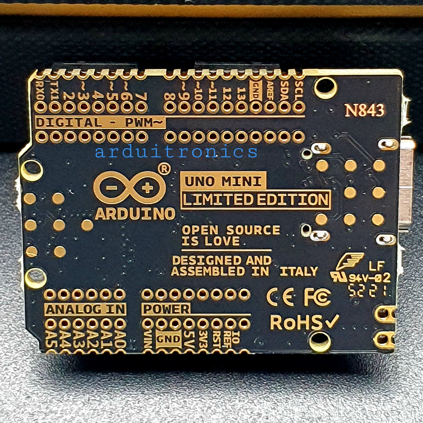 Arduino Uno Mini Limited Edition บอร์ดแท้ Made In Italy Arduino
