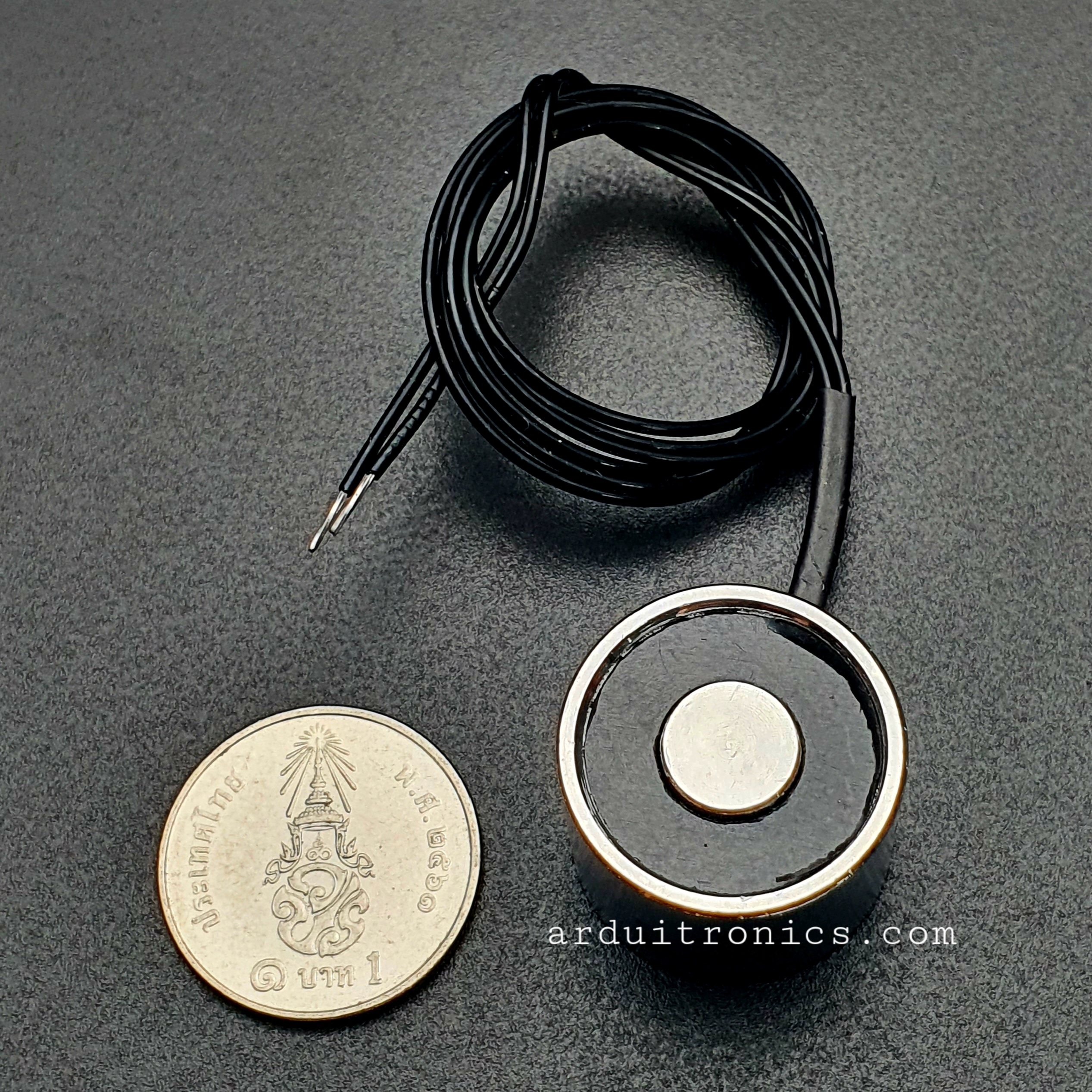 24V Electromagnet (3Kg Holding Force) - Arduino, Raspberry Pi, NodeMCU, IoT, Nvidia, Lora, AI ...