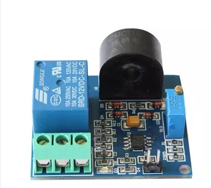 5A Over-Current Detection Sensor Module (AC Current Detector with 12V Relay) B46 - Arduino ...